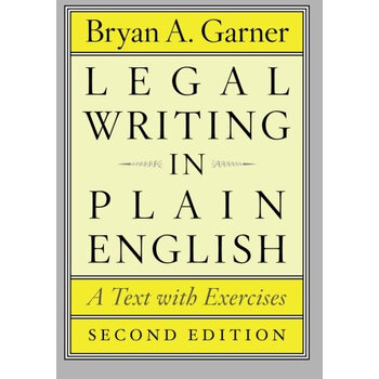 法律英语通用写作 Legal Writing in Plain English, Second Edition: A Text with Exercises