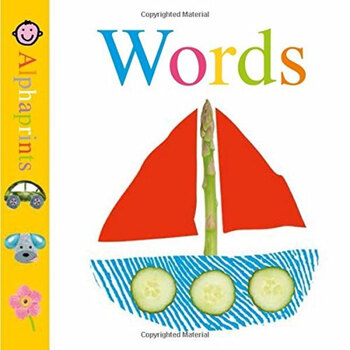 Alphaprints: Board Book: Words