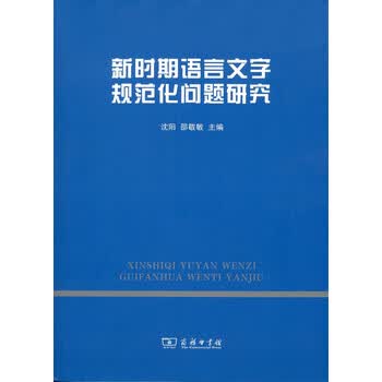 新时期语言文字规范化问题研究