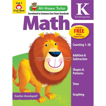 At-Home Tutor Math, Kindergarten