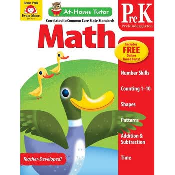 At-Home Tutor Math, Prekindergarten