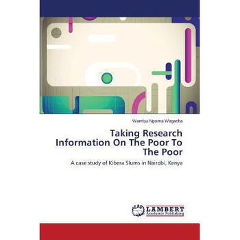 Taking Research Information On The Poor To T...