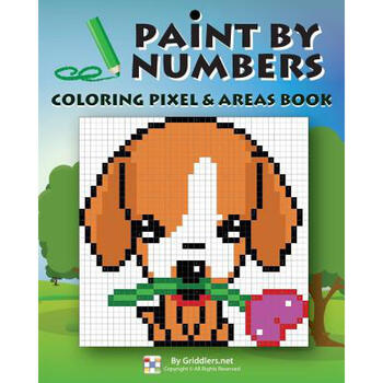 Paint by Numbers: Coloring Pixel & Areas Book