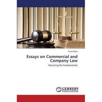Essays on Commercial and Company Law