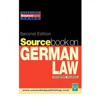 SOURCEBOOK ON GERMAN LAW 2/E