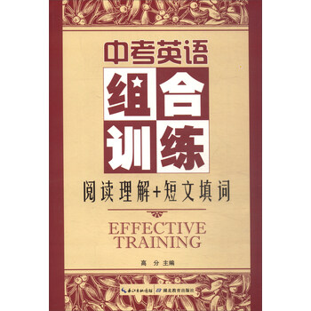 中考英语组合训练：阅读理解+短文填词