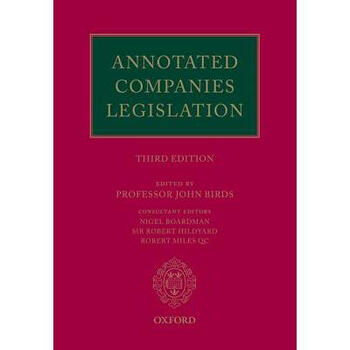 Annotated Companies Legislation