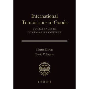 International Transactions in Goods: Global ...