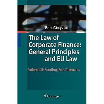 Law of Corporate Finance: General Principles...