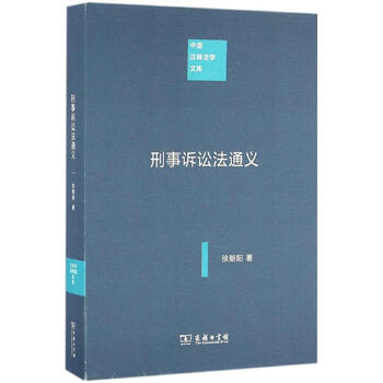 刑事诉讼法通义