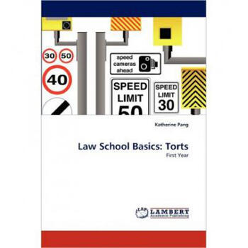 Law School Basics: Torts