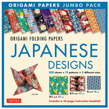 Origami Folding Papers Jumbo Pack折纸纸张特大包 英文手作