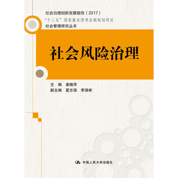正版 社会风险治理 9787300255866