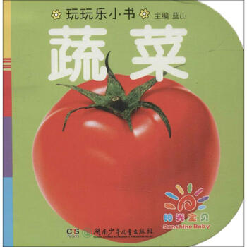 玩玩乐小书蔬菜 幼儿图书 早教书 儿童书籍