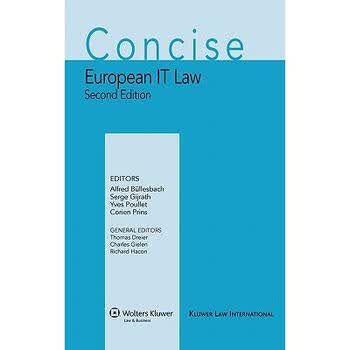 Concise European IT Law: Second Edition