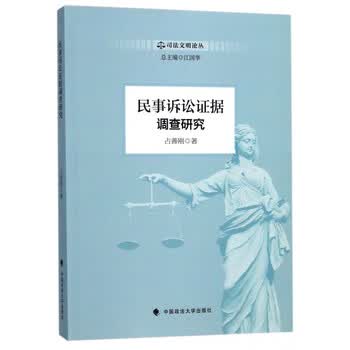 民事诉讼证据调查研究/司法文明论丛