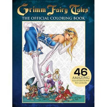 Grimm Fairy Tales Adult Coloring Book