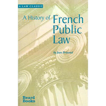 A History of French Public Law