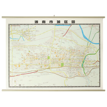 2022年陕西省渭南市城区地图 1.2米*0.9米