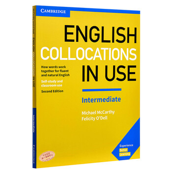 剑桥中级英语搭配（配答案）英文原版English Collocations in Use