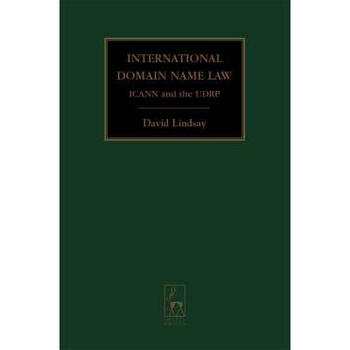 International Domain Name Law: Icann and the...