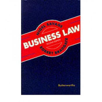 Savage and Bradgate: Business Law