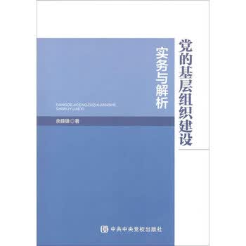 党的基层组织建设实务与解析