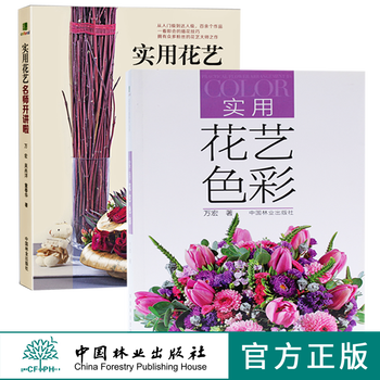 实用花艺名师开讲啦+color实用花艺色彩 2本套装