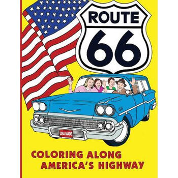 Coloring Along America's Highway