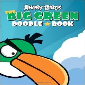 英文原版 Angry Birds:Big Green Doodle Book 愤怒