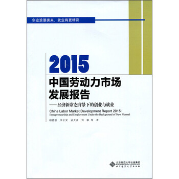   2015中国劳动力市场发展报告9787303197071北京师范大学