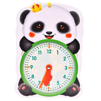 阳光宝贝 幼儿启蒙认知儿童益智早教玩具书 我会认时间大熊猫