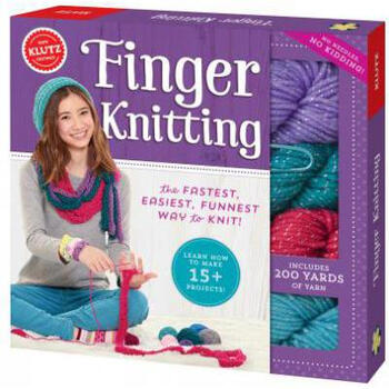 Klutz Finger Knitting Craft Kit