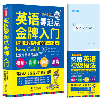 英语零起点入门：发音单词句子会话一本通 方振宇,王玲,振宇英语教学研究中心 9787511
