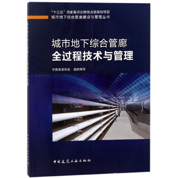 城市地下综合管廊全过程技术与管理/城市地下综合管廊建设与管理丛书