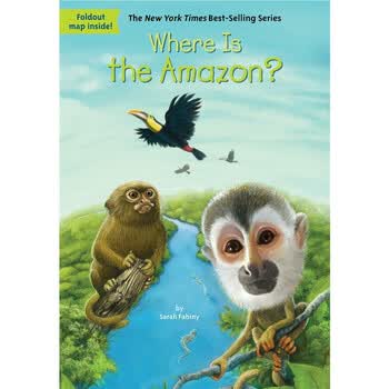 英文原版 亚马孙丛林在哪？Where Is the Amazon?中小学生读物 Who Was/Is