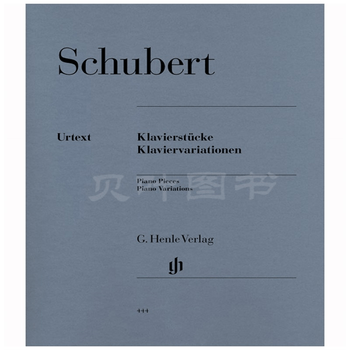 亨乐原版 舒伯特钢琴小品集 Schubert Klavierstucke HN444