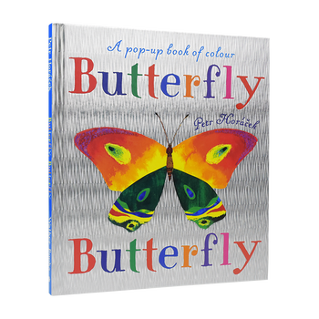 蝴蝶立体昆虫颜色认知 Butterfly Butterfly Petr Horacek英文原版绘本