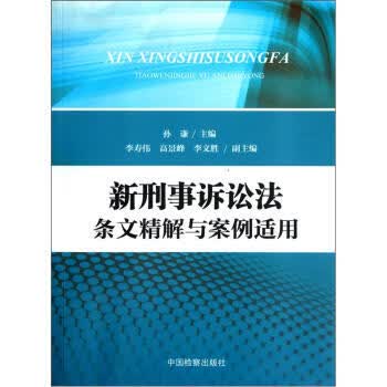 新刑事诉讼法条文精解与案例适用