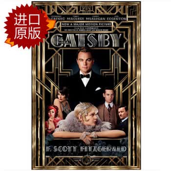 The Great Gatsby Movie Tie In 英文原版了不起的盖茨比