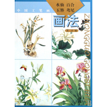 水仙百合玉簪鸢尾画法(中国工笔画)