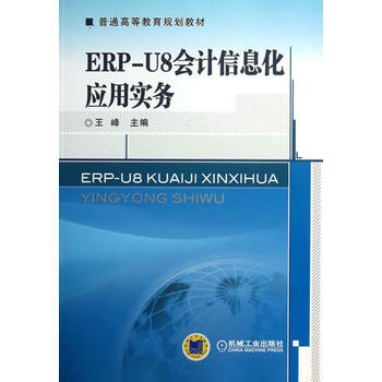 ERP-U8会计信息化应用实务 王峰