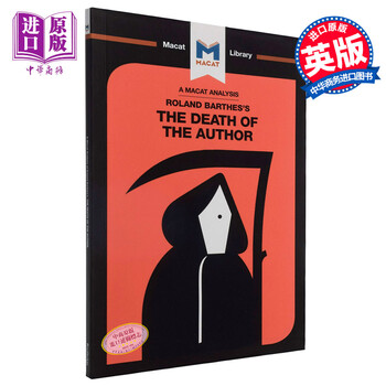 罗兰·巴特 作者已死（MACAT解读系列）英文原版 The Death of the Author