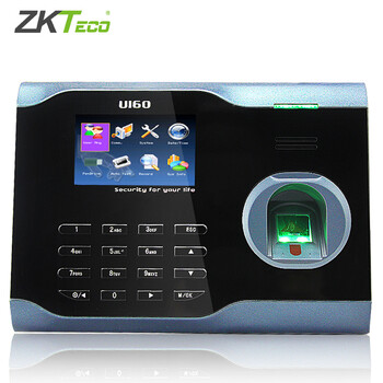 中控智慧（ZKTeco） U160 WIFI无线高速网络指纹考勤机打卡签到机器 标配【图片 价格 品牌 报价】-京东