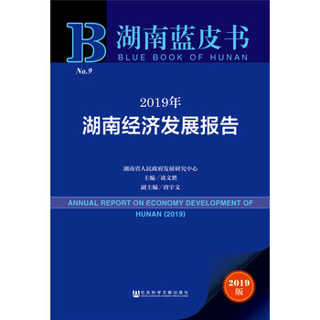 湖南蓝皮书：2019年湖南经济发展报告