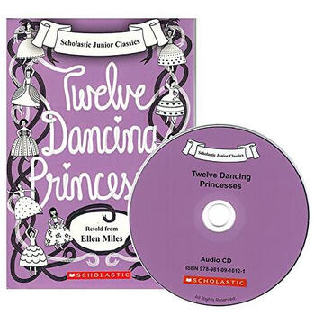 Twelve Dancing Princesses (With Cd) 进口故事书