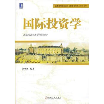 国际投资学 胡朝霞编著