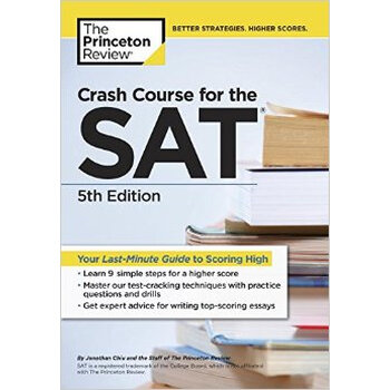 CRASH COURSE SAT 5 ED