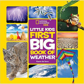 美国国家地理儿童百科 天气 National Geographic Little Kids First Big Book of Weather 进口原版 少年儿童科普 大开本