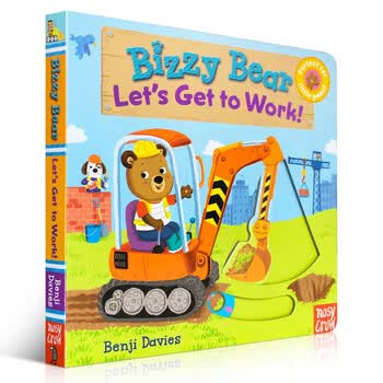 Bizzy Bear: Let's Get to Work! 进口新奇特玩具书